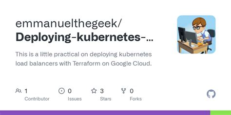 GitHub Emmanuelthegeek Deploying Kubernetes Load Balancer With