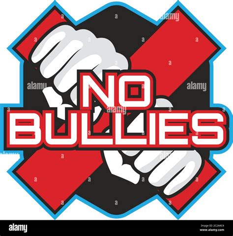 No Bully Stock Vector Images Alamy