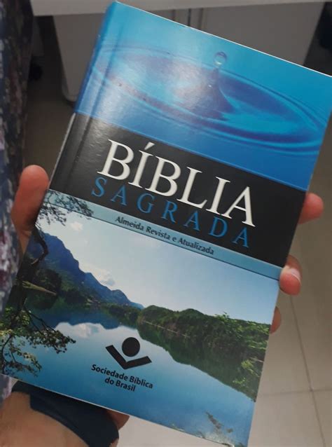 Bíblia Sagrada Almeida Revista e Atualizada Livro Livro Nunca Usado