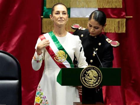 Imágenes Así tomó posesión Claudia Sheinbaum en México