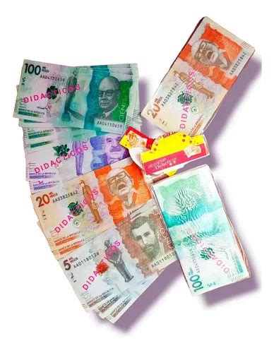 Billete Did Ctico Surtido X Unidades Dinero Juguete Cuotas Sin