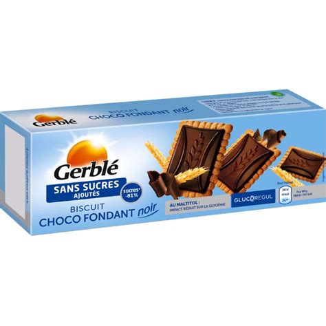 Biscuit Fondant Au Chocolat Noir Sans Sucres Ajout S Gerbl G