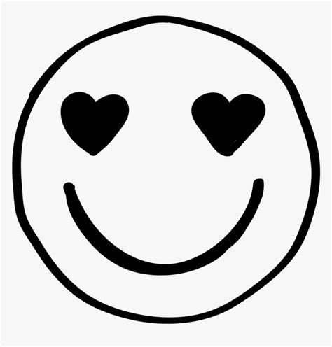Smiley Face Doodle Png Heart Transparent Png Transparent Png Image
