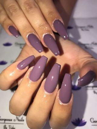 Les Tendances Manucure Adopter Cet Automne Mauve Nails Colored