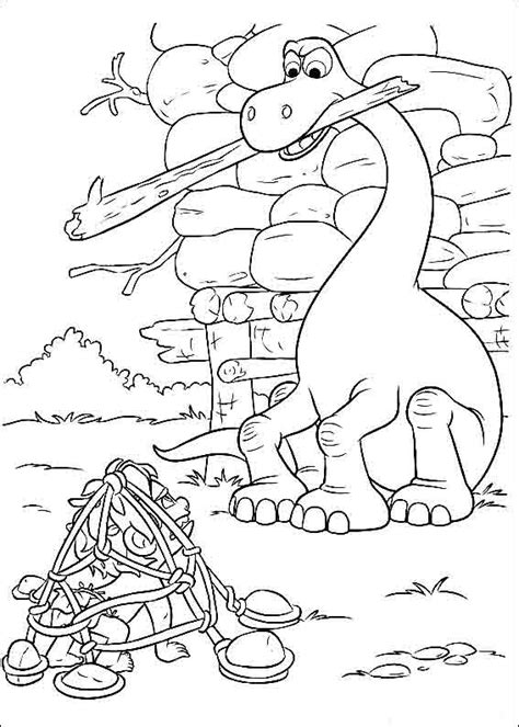 Coloriages à Imprimer Le voyage d Arlo 11
