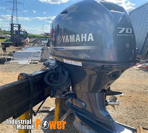 Used Yamaha 70 HP 4 Stroke Outboard Motor Engine