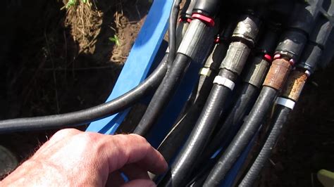 Hydraulic Hose Replacement New Holland 820TL Loader YouTube