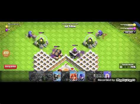 ÇİFTE BELA MÜCADELESİ EN KOLAY ÜÇLEME TAKTİYİ CLASH OF CLANS YouTube