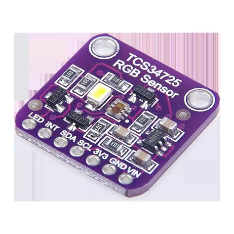 Modulo Sensor De Reconocimiento De Color Rgb Tcs34725