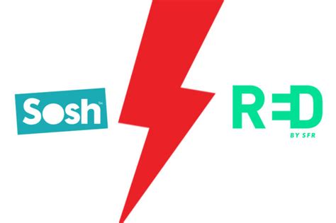 Sosh vs RED by SFR où se trouve le meilleur forfait mobile