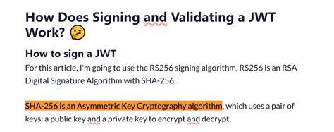 in [how to sign and validate json web tokens jwt tutorial] news