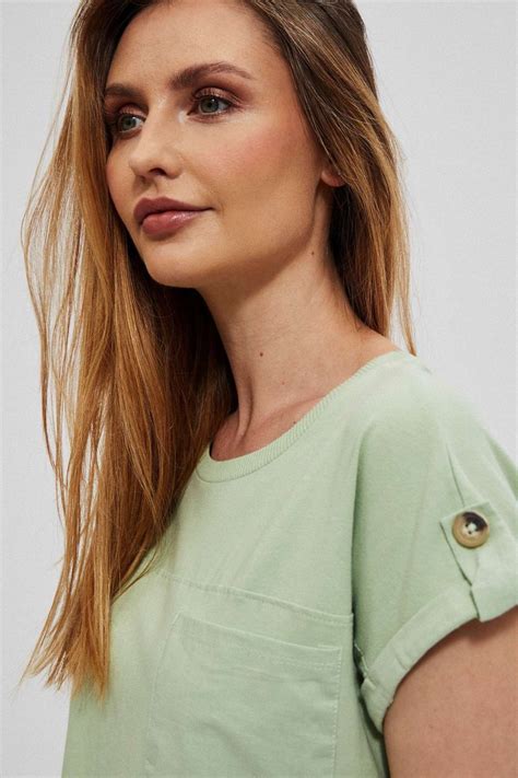 T shirt z kieszonką 42 Moodo Moda Sklep EMPIK
