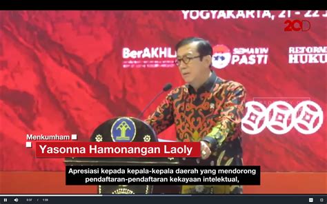 Menkum HAM Dorong Seniman Daftar HKI Cegah Karya Diklaim Orang Lain