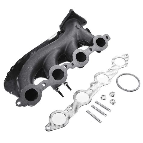 Left Exhaust Manifold W Gasket Kit For GMC Yukon Sierra 1500 2500 3500