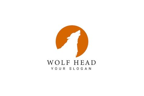 Premium Vector Wolf Head Logo Vector Icon Illustration