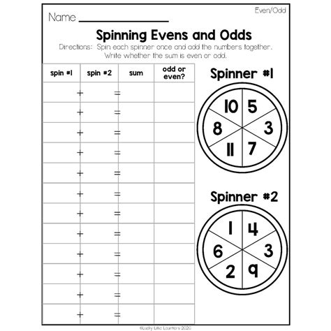 Nd Grade Math Worksheets Operations And Algebraic Thinking Odd And
