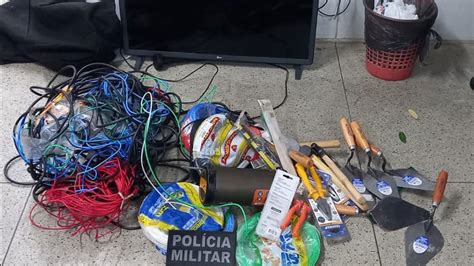 Dupla presa em Juazeiro após arrombar loja na Rua São Pedro e furtar
