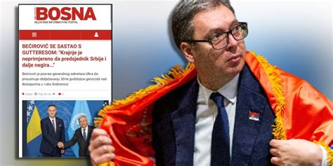 Denis Bećirović u Njujorku pokazao sav očaj Vučića nažalost niko na