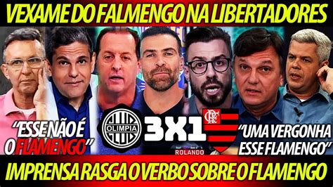 IMPRENSA ESPORTIVA de TODO BRASIL RASGA O VERBO após o VEXAME do