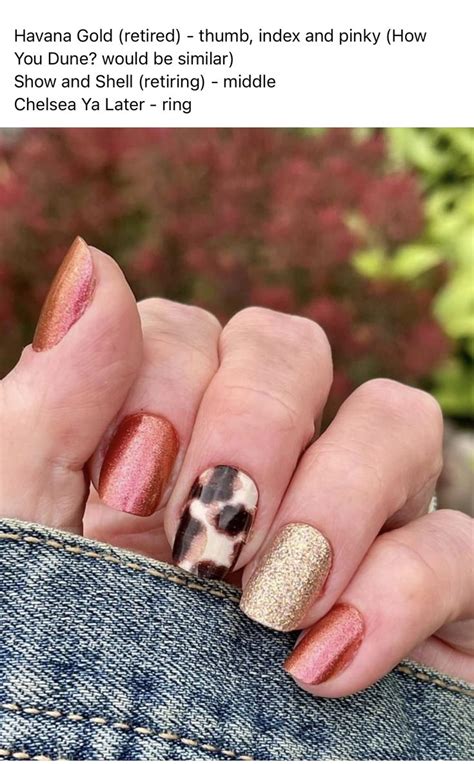 Thanksgiving Color Street Combos Fall Thanksgiving Nails Bling Nails
