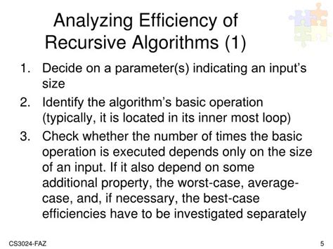 ppt mathematical analysis of recursive algorithms powerpoint presentation id 3537293