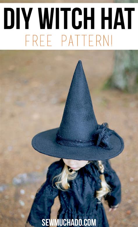 Free Witch Hat Pattern DIY Witch Costume Sew Much Ado