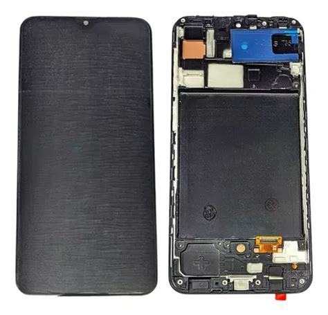 Pantalla Completa 3 4 Samsung A30s Oled Con Marco Negro MercadoLibre