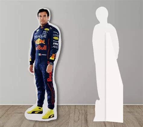 Checo Perez Figura Personalizable Coroplast Tama O Real Meses Sin Inter S