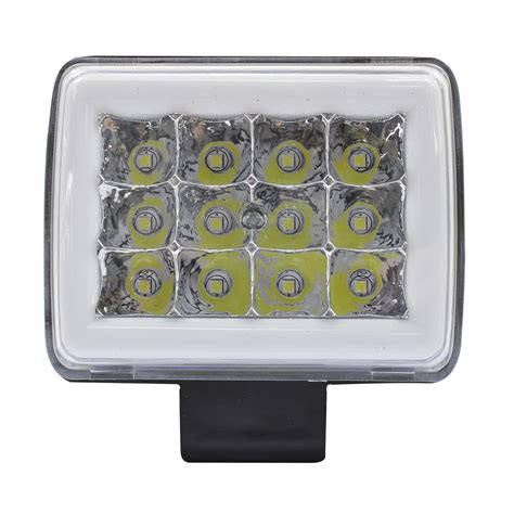 Faro Auxiliar de Luz LED Ámbar Tipo Estrobo y Ojo de Ángel Tipo Gel Tunix