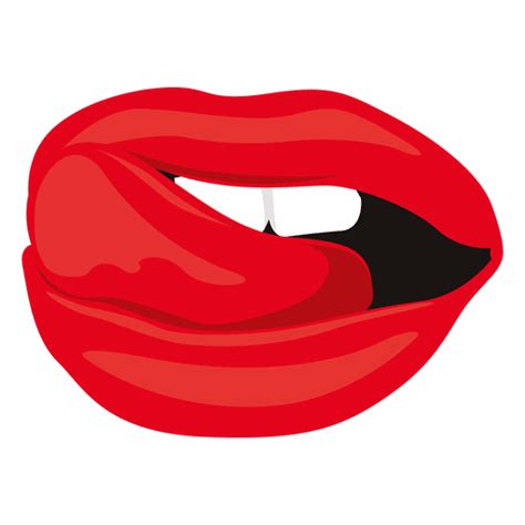 Sexy Mouth Expression Transparent PNG SVG Vector File