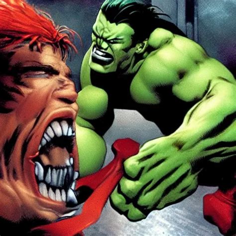Gene Simmons And Hulk Hogan Fighting Over A Bag Full Stable Diffusion