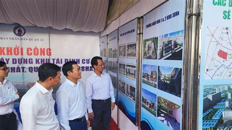 Khởi công xây dựng khu tái định cư Khu 38ha phường Tân Thới Nhất