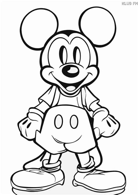 Myszka Miki kolorowanka Disney w wielu odsłonach
