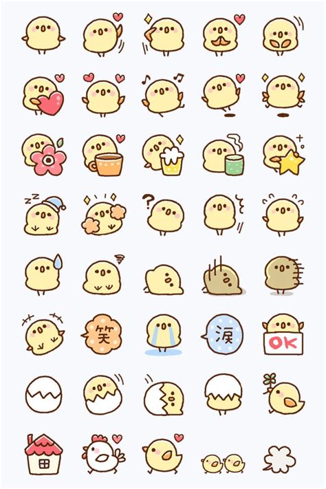 Pin By Paz Ortega On Stick Emoji Cute Easy Doodles Cute