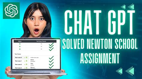 Chat Gpt Solved Newton School Assignment Chatgpt Coding What Is