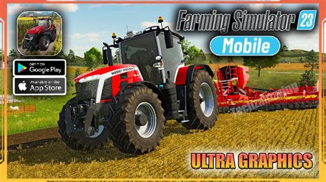 Farming Simulator 23 Mobile Android MAX Graphics Gameplay Samsung
