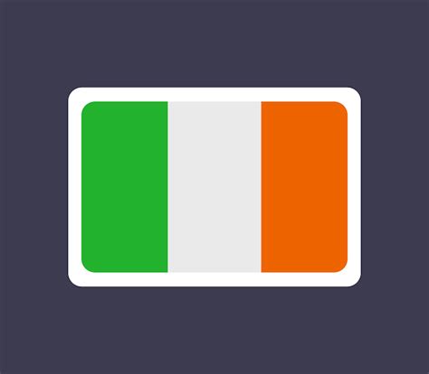 Premium Vector Ireland Flag