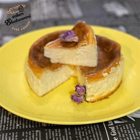 طرز تهیه چیز کیک سن سباستین وطن وی