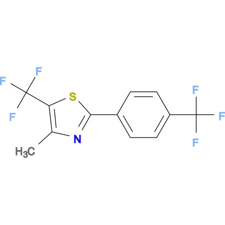 Methyl Trifluoromethyl Trifluoromethyl Phenyl Thiazole