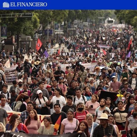 El Financiero Nacional On Twitter Varios Miles De Personas Marcharon