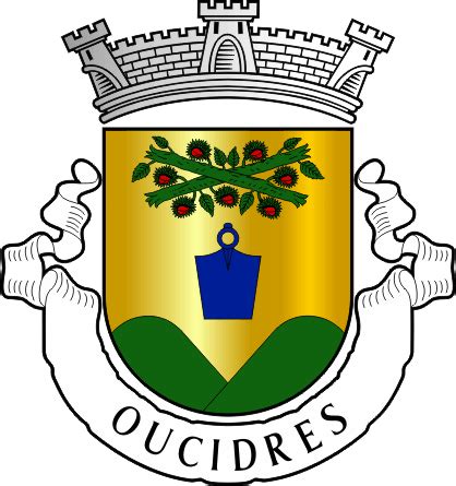 Heráldica da antiga freguesia de Oucidres Município de Chaves