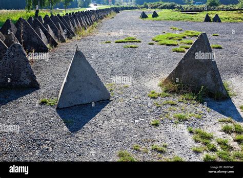 Anti Tank Barriers Museum Of The Fortifications Hlucin Darkovicky