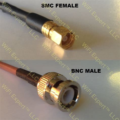 RG316 SMC FEMALE To BNC MALE Coaxial RF Pigtail Cable RF Coaxial