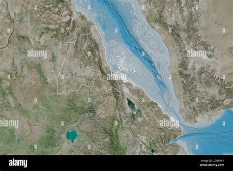 Map Satellite Geography Eritrea Hi Res Stock Photography And Images Alamy