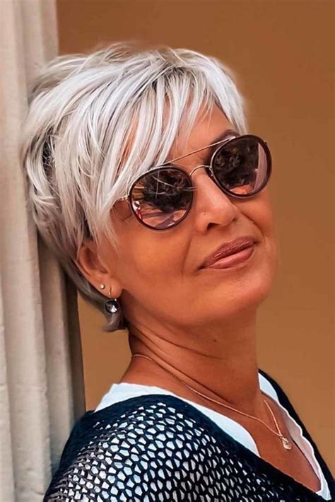 Coupe Courte Femme 50 Ans TOP 12 Des Coiffures Cheveux Courts