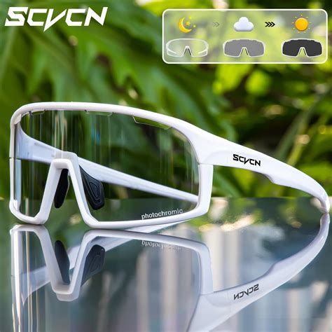 SCVCN Gafas Fotocrom Ticas De Ciclismo Para Hombre Y Mujer Lentes De
