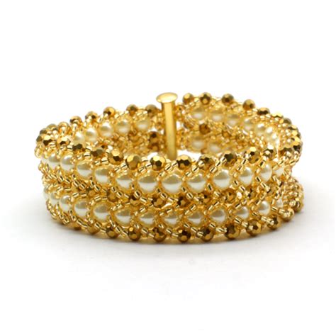 Double Row Flat Spiral Bracelet