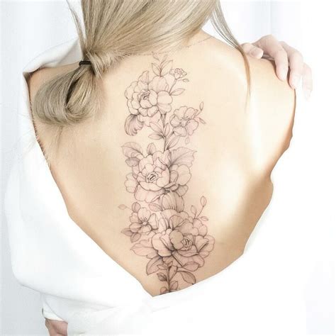 Flower Spine Tattoo Ideas That Will Blow Your Mind
