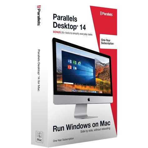 Parallels Desktop 14 Standard Edition For Mac PD14 BX1 1Y US B H