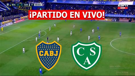 BOCA JUNIORS Vs SARMIENTO EN VIVO EN VIVO COPA DE LA LIGA PROFESIONAL
